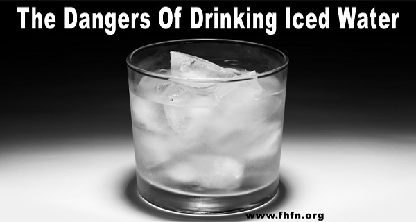 Why You Should Never Drink Iced water